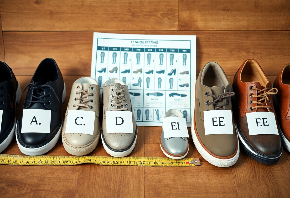 Understanding shoe width letters what they mean and how to choose the ...