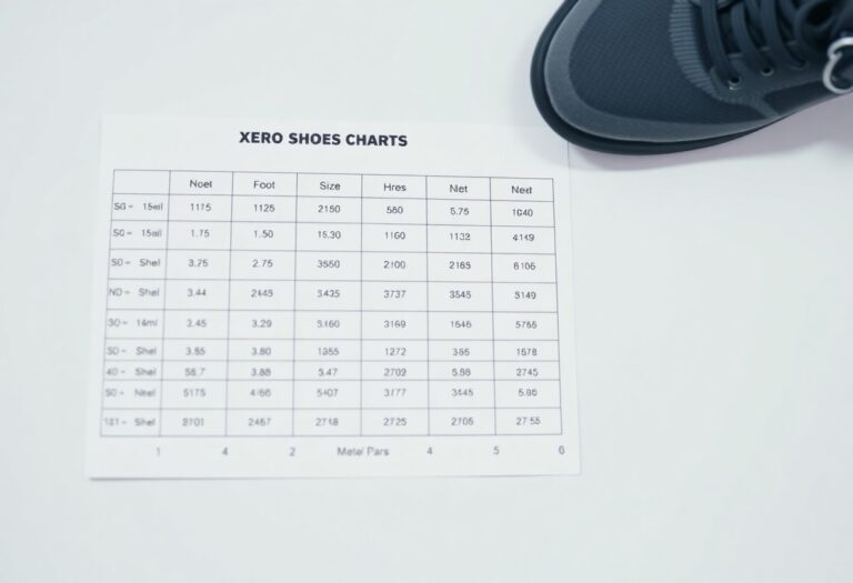 Xero Shoes 2025 Sizing Chart By Model | Measure And Fit Notes